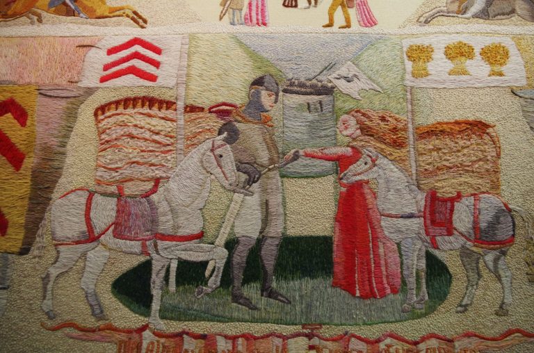 THE ROS TAPESTRY: A story in stitch: The Irish Princess - Elizabeth ...